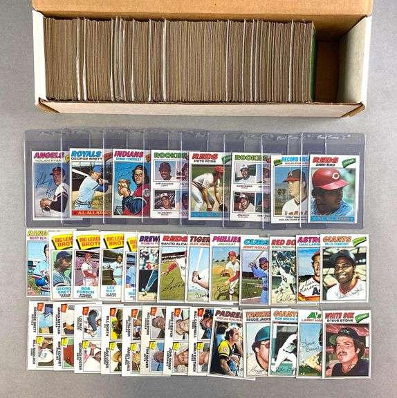 1977 Topps Baseball Complete Set - Matthew Bullock Auctioneers