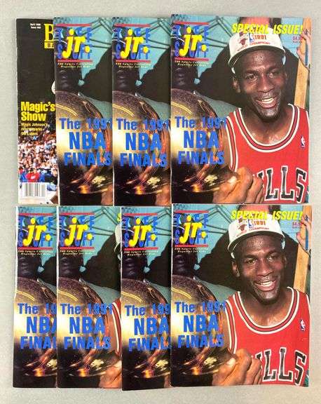 7 - 1991 Tuff Stuff Jr. Michael Jordan NBA Finals Special Issue with ...