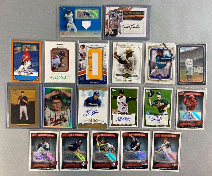 19 - 2001 - 13, Topps and Upper Deck Chase and Auto Cards, Ryan Braun Auto - Matthew Bullock ...