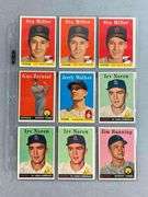 170 - 1958 Topps Baseball Cards with HOFs, Stars, and Rookies - Matthew ...