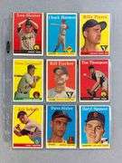170 - 1958 Topps Baseball Cards With Hofs, Stars, And Rookies - Matthew