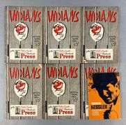 6 - 1951 Cleveland Indians Score Cards + 1969 Kessler Baseball Fan ...