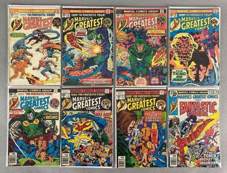 Group of 8 Marvels Greatest Comics Comic Books - Matthew Bullock ...