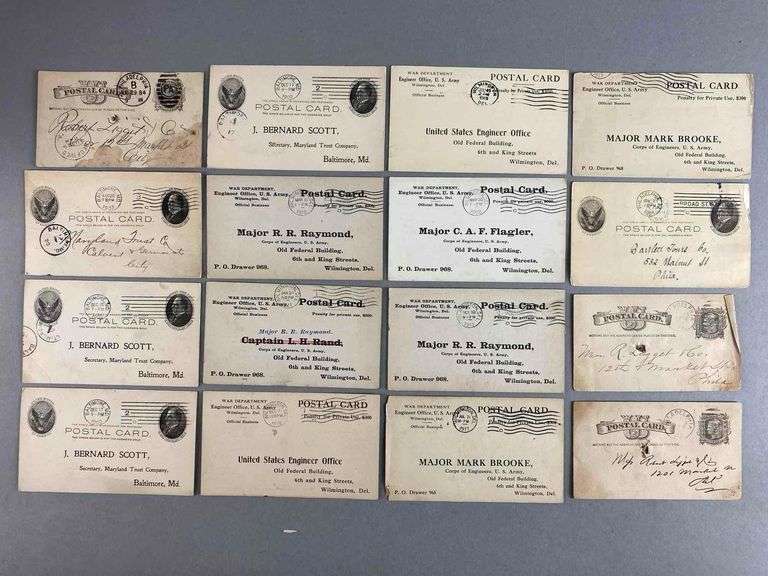 Postal Cards - 400+ Printed - Matthew Bullock Auctioneers