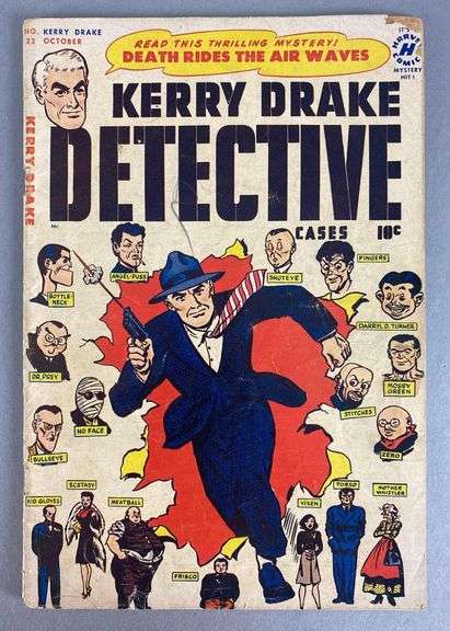 Harvey Comics Kerry Drake Detective Cases No. 22 - Matthew Bullock ...