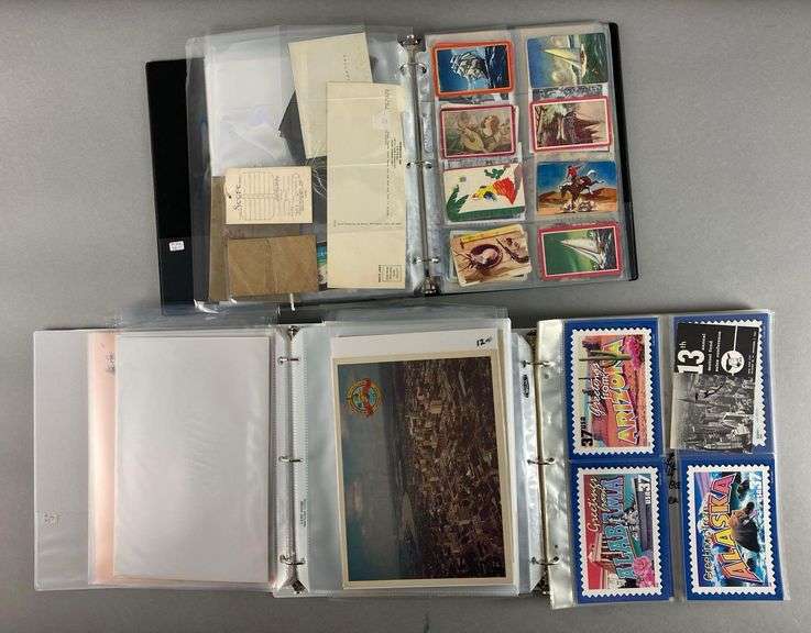 Group of 3 Binders of Assorted Ephemera - Matthew Bullock Auctioneers