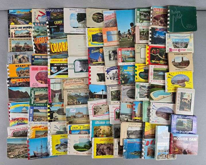 Group of 80+ Assorted Miniature Post Card Albums - Matthew Bullock ...