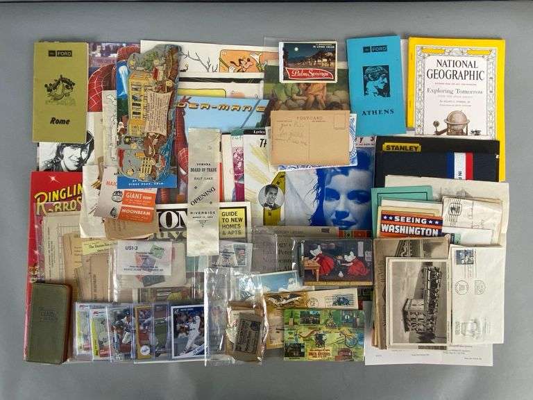 Large Group of Assorted Ephemera - Matthew Bullock Auctioneers
