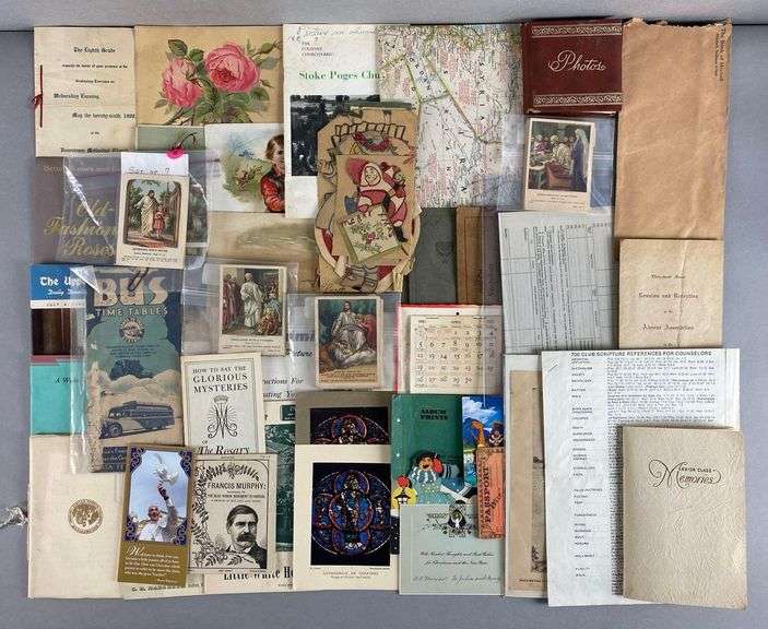 Group of Assorted Ephemera - Matthew Bullock Auctioneers