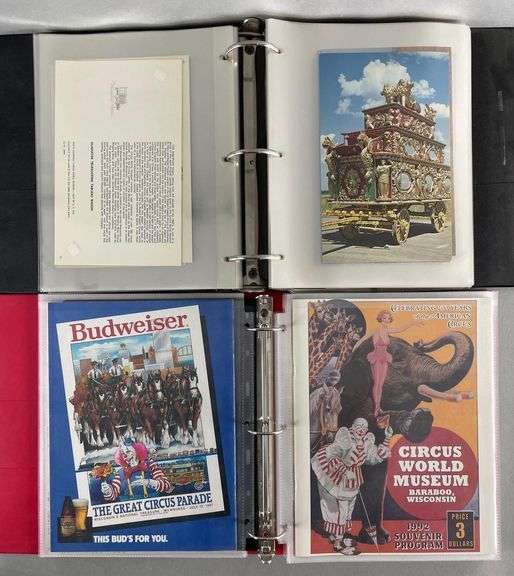 Group of 100+ Circus Programs and Ephemera - Matthew Bullock Auctioneers