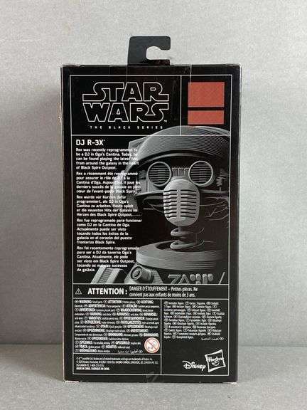 Hasbro Star Wars The Black Series DJ R-3X Figure - Matthew Bullock ...