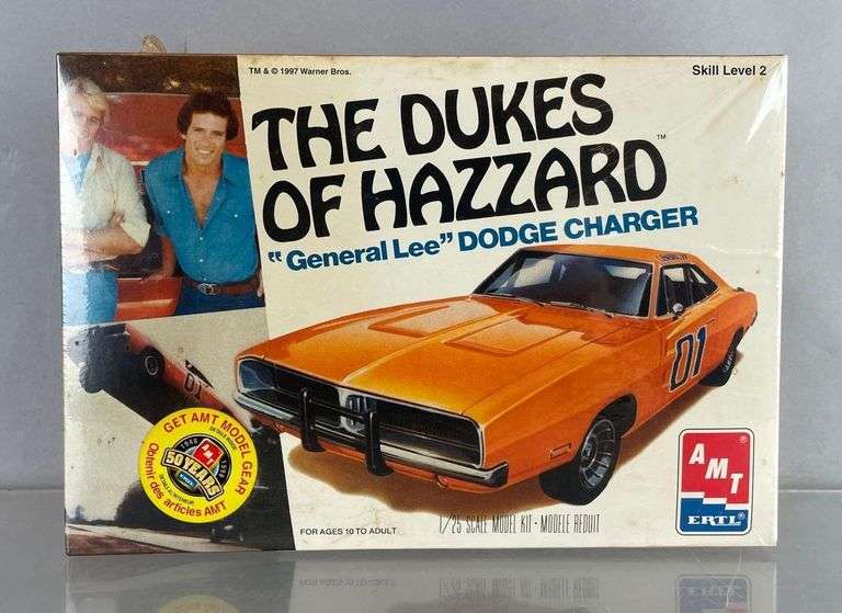 Ertl AMT Dukes of Hazzard General Lee Dodge Charger Model Kit - Matthew ...