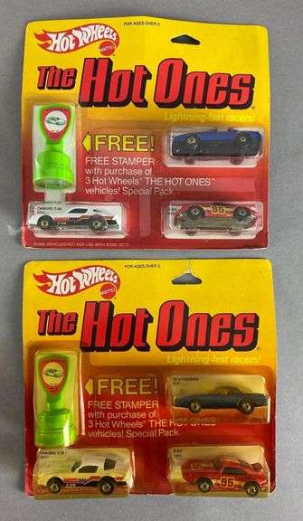 Group of 2 Mattel Hot Wheels The Hot Ones Gift Packs - Matthew Bullock ...