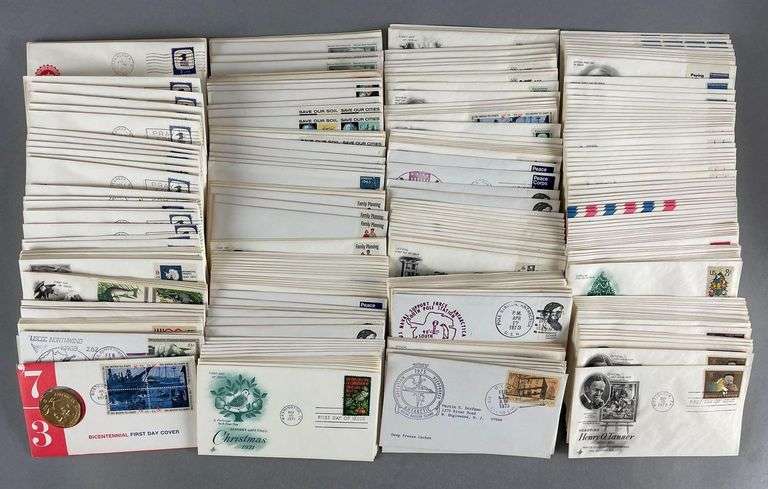 Large Group of 1st Day Covers - Matthew Bullock Auctioneers