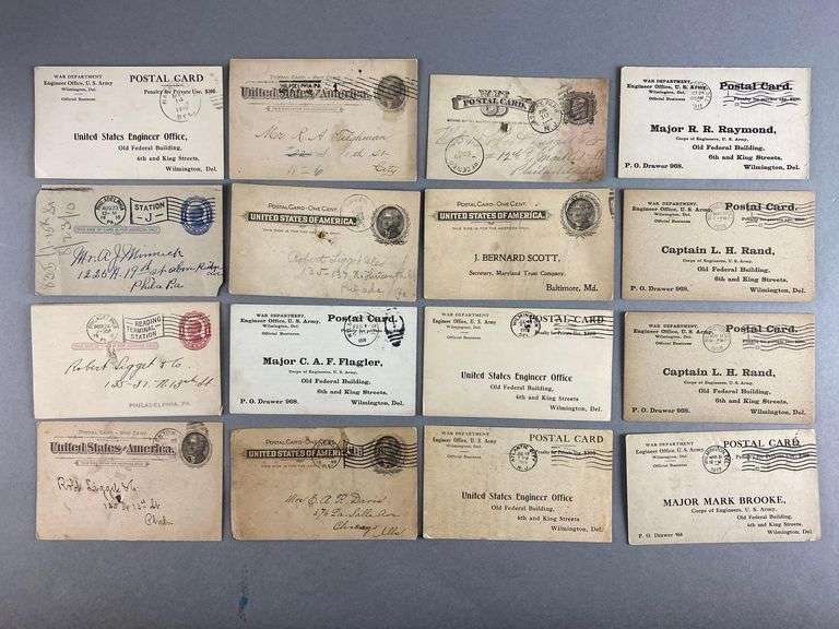 Postal Cards - 400+ Printed - Matthew Bullock Auctioneers