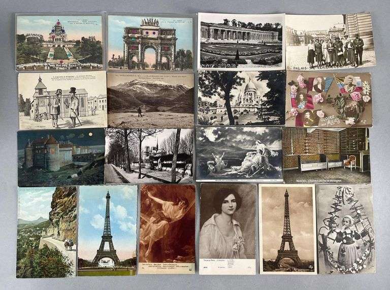 Postcards - 600+ France - Matthew Bullock Auctioneers