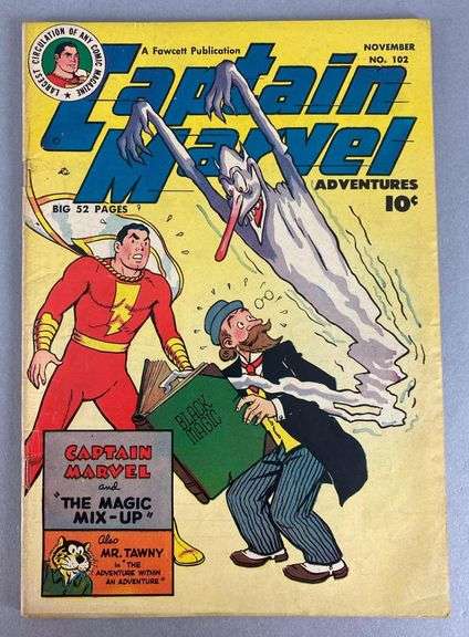 Fawcett Comics Captain Marvel Adventures No. 102 - Matthew Bullock ...