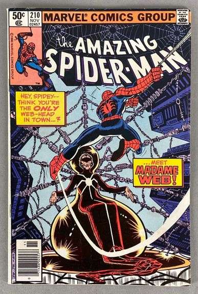 Marvel Comics The Amazing Spider-Man No. 210 - Matthew Bullock Auctioneers