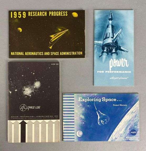 Group of 4 NASA Space Race Informational Booklets - Matthew Bullock ...