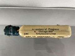 Arcade 1933 Chicago Worlds Fair GMC Greyhound Lines Cast Iron Vehicle ...