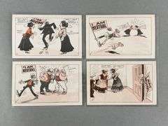 Postcards - 10 I Am Neutral Comics - Matthew Bullock Auctioneers