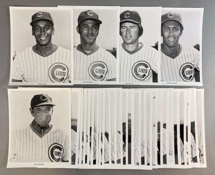 31 - Rare 1972 Chicago Cubs Players News Photos with Ernie Banks, Ron ...