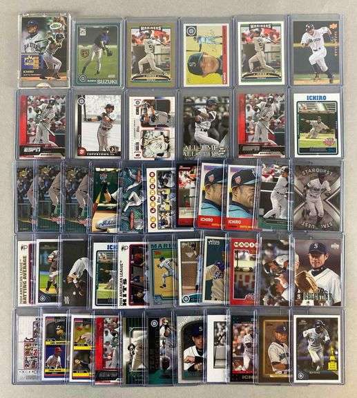 75 + Ichiro Suzuki Cards with Inserts and 1 of 1 Card - Matthew Bullock ...