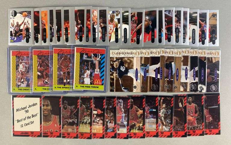 26 - Michael Jordan Cards + 50 Jordan Stickers - Matthew Bullock ...