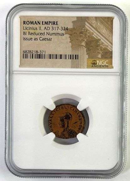 Authentic Roman Empire Coin NGC Graded Over 1600 years old ...
