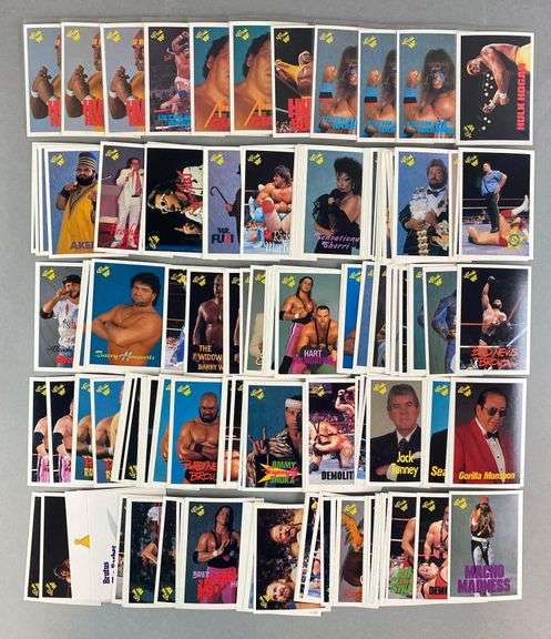 160+ 1989 Classic WWF, Wrestling Cards - Matthew Bullock Auctioneers