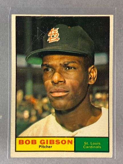 1961 Topps Bob Gibson, Warren Spahn, and Whitey Ford Cards - Matthew ...