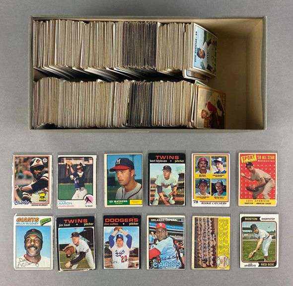 750+ 1950s - 70s, Topps Baseball Cards with HOFs, Stars, and Rookies ...