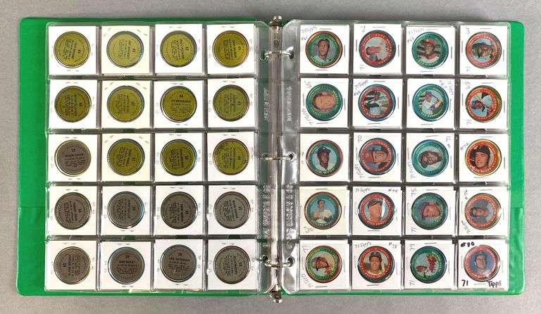 1971 Topps Coins Baseball Complete Set 153/153 - Matthew Bullock ...
