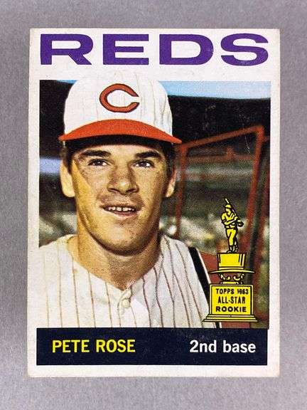 1964 Topps Pete Rose #125 - Matthew Bullock Auctioneers