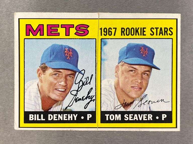 1967 Topps Tom Seaver #581 Rookie - Matthew Bullock Auctioneers