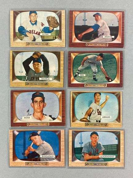 8 - 1955 Bowman Baseball Cards with HOFs, Stars, and Rookies - Matthew ...