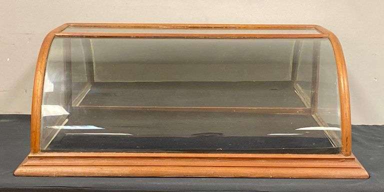 Antique Wood and Glass Countertop Store Display Case - Matthew Bullock ...