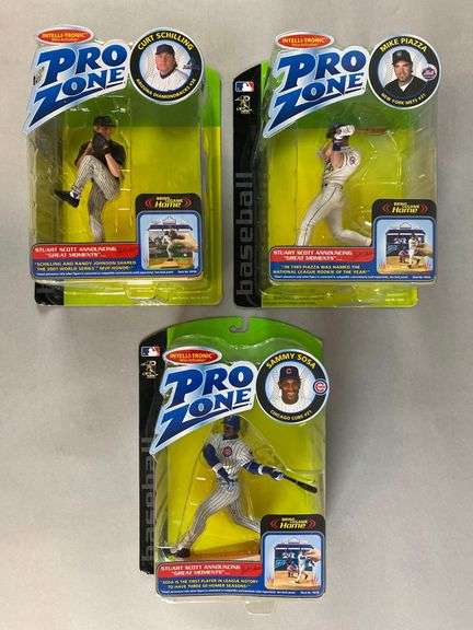 2002 Pro Zone Baseball Figures Set of 6 - Matthew Bullock Auctioneers