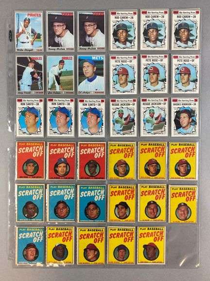 38 - 1970 Topps Baseball Cards with HOFs, and Stars - Matthew Bullock ...