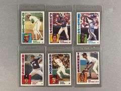 1984 and 1985 Topps Baseball Complete Sets - Matthew Bullock Auctioneers