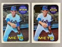 1969 Topps Nolan Ryan #533 + 1999 Commemorative Reprint - Matthew ...