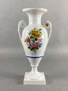 Meissen Floral Porcelain Amphora Vase - Matthew Bullock Auctioneers