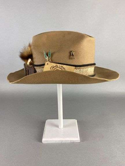 Charlie Horse Horsehide and Raccoon Cowboy Hat - Matthew Bullock ...