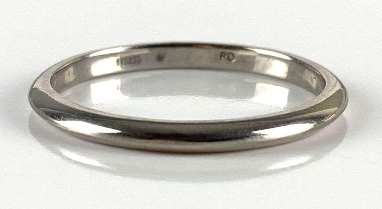 Palladium Ring - Matthew Bullock Auctioneers