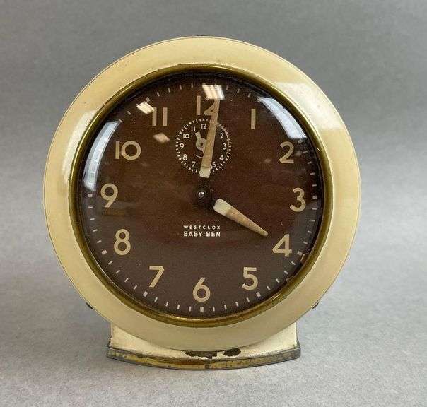 Vintage Westclox BAby Ben Alarm Clock - Matthew Bullock Auctioneers