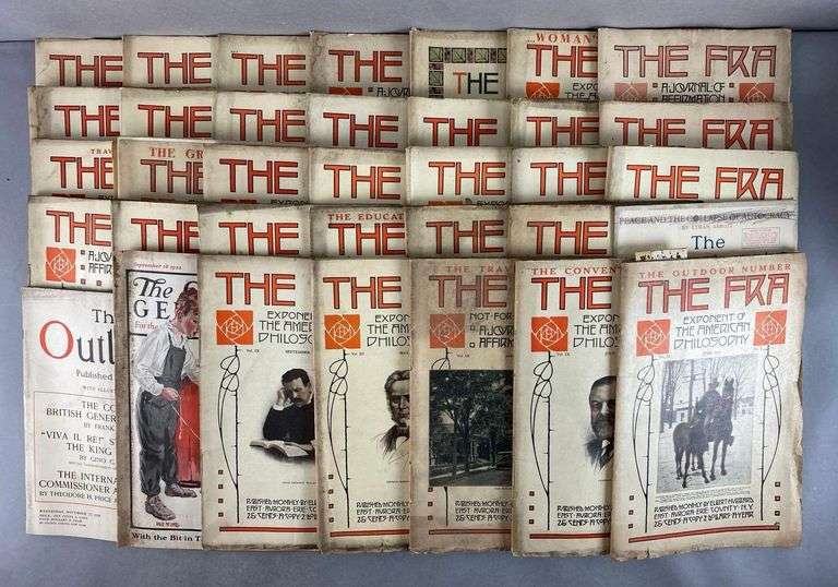 Group of 30+ The FRA and The Outlet Magazines - Matthew Bullock Auctioneers