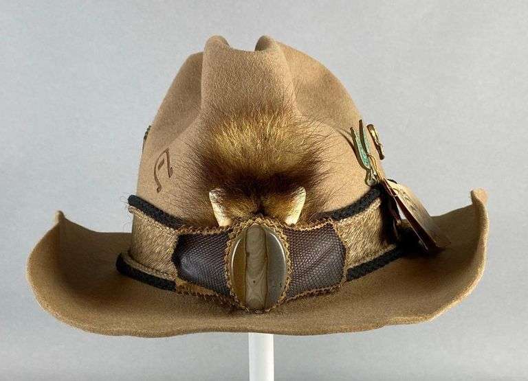 Charlie Horse Horsehide and Raccoon Cowboy Hat - Matthew Bullock ...