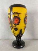 Le Verre Francais Charder Glass Vase - Matthew Bullock Auctioneers