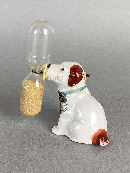 Peoria Illinois Souvenir Porcelain Dog Egg Timer - Matthew Bullock ...