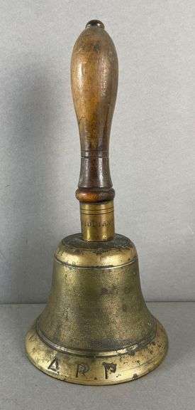 WW2 Air Raid Wardens Bell - Matthew Bullock Auctioneers